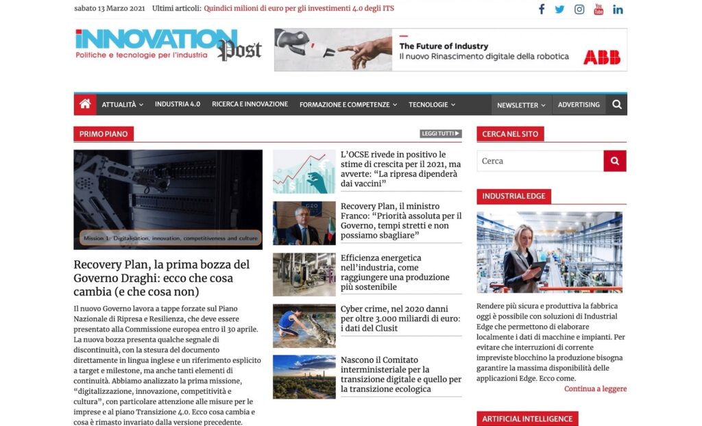 Innovation Post entra nel gruppo Digital360 - Innovation Post